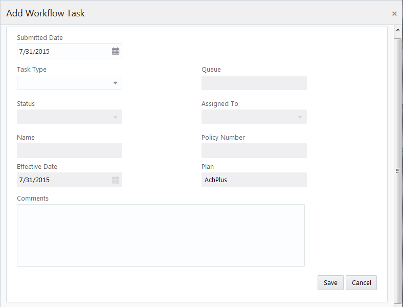 Add Workflow Task